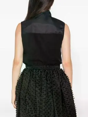Cecilie Bahnsen Embroidered Fleece Vest