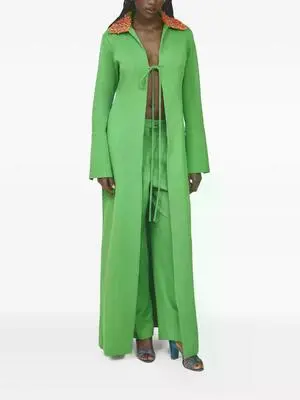 Rosie Assoulin Pleated Trousers - Green