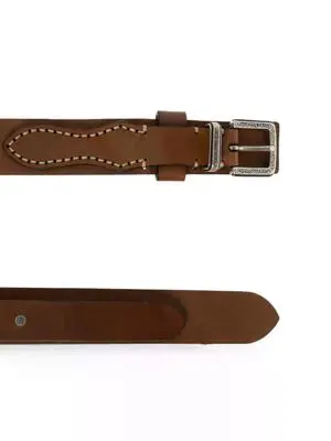 Etro Stud-embellished Leather Belt