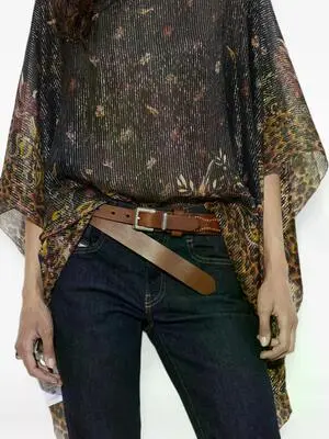Etro Stud-embellished Leather Belt