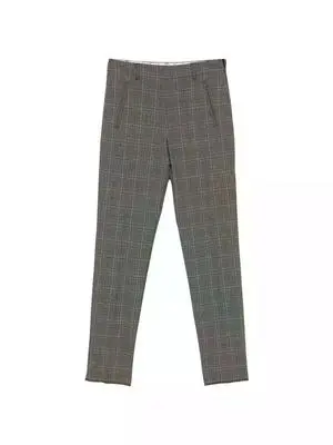 Marella Sepoca Check-pattern Trousers
