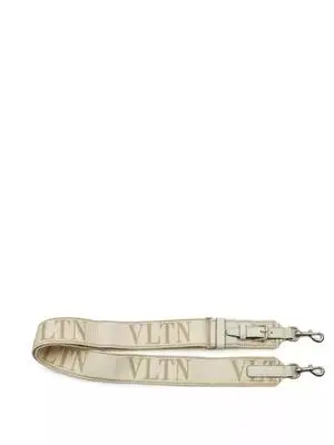 Valentino Garavani Embroidered Shoulder Strap - Neutrals