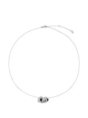 Monica Vinader Antica Bead-embellished Necklace - Silver