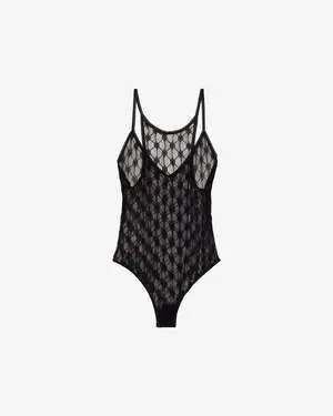 Isabel Marant Étoile Mildy Bodysuit - Black