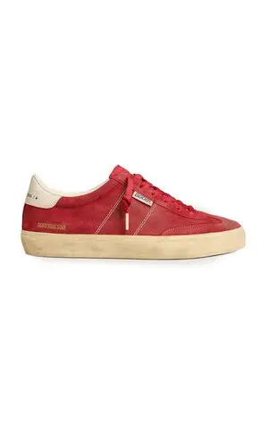 GOLDEN GOOSE Soul-star Suede Sneakers - Red