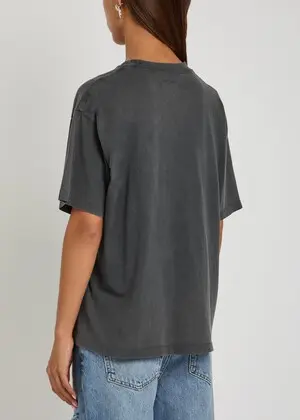 ANINE BING Cade Printed Cotton T-shirt