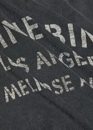 ANINE BING Cade Printed Cotton T-shirt
