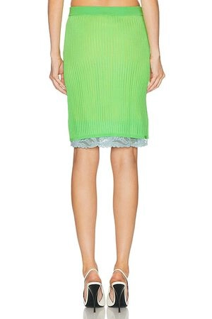Versace Lace Midi Skirt