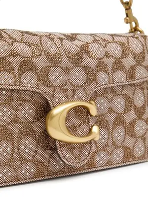 COACH Tabby 26 Embellished Leather Shoulder Bag