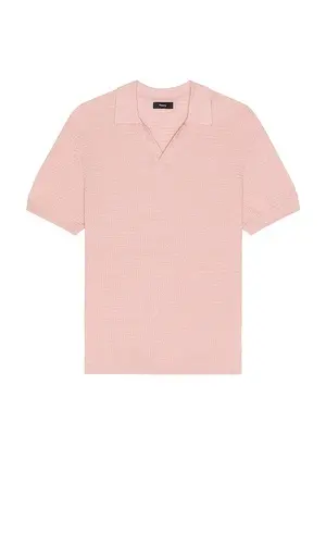 Theory Brenan Pacific Linen Polo In . Also