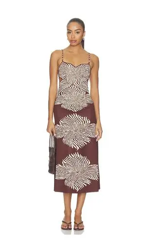 Alexis Rayana Dress In . Also - Brown
