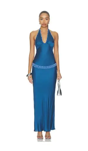 ASTA RESORT Celine Hand Beaded Dress