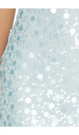 Superdown Strapless Mini Dress With Sequined Embellishments
