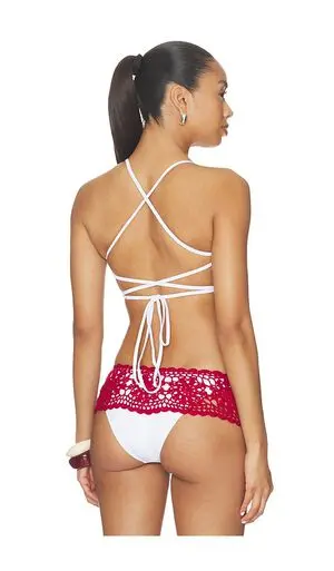 Frankies Bikinis Nari Crochet Top