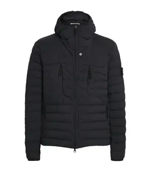Stone Island Down Cordura Puffer Jacket - Black