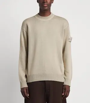 Stone Island Cotton-cashmere Ghost Sweater
