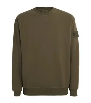 Stone Island Cotton-blend Ghost Sweatshirt - Green