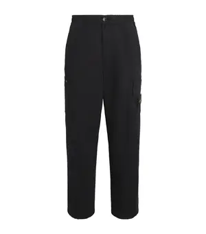 Stone Island Organic Cotton Ripstop Cargo Trousers