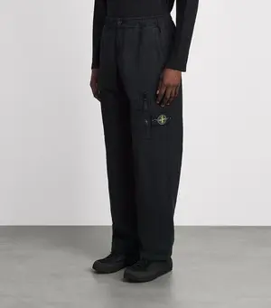 Stone Island Organic Cotton Ripstop Cargo Trousers
