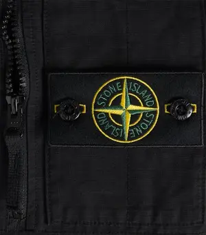 Stone Island Organic Cotton Ripstop Cargo Trousers
