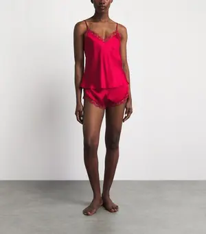 Simone Perele Silk-blend Love Me Shorts