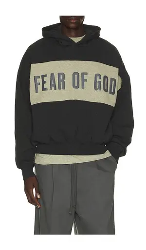 Fear Of God Cropped Sweatshirts Hoodies For Men