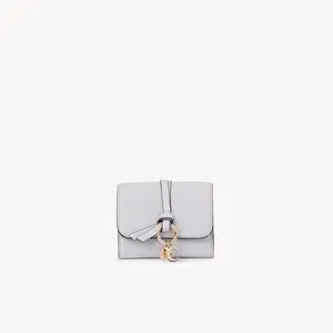 Chloé Alphabet Small Tri-fold - Light Cloud