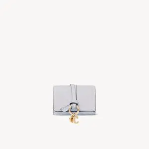 Chloé Alphabet Tri-fold Wallet - Light Cloud