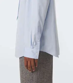 Dries Van Noten Cotton Poplin Shirt With Tie