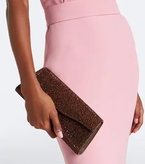 Elie Saab Crystal-embellished Clutch
