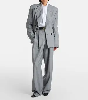 Givenchy Checked Wool Jacket