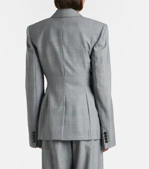 Givenchy Checked Wool Jacket