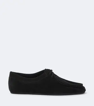 JIL SANDER Hood Suede Moccasins