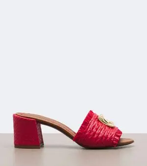 Dolce & Gabbana Dg Woven Mules