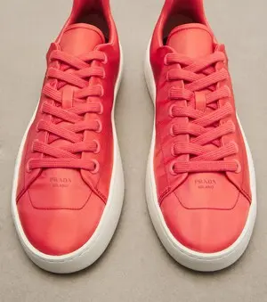 Prada Re-nylon Court Sneakers