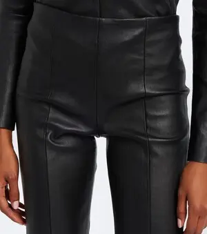 Stouls Gege Leather Flared Pants