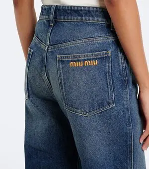 Miu Miu Wide-leg Jeans