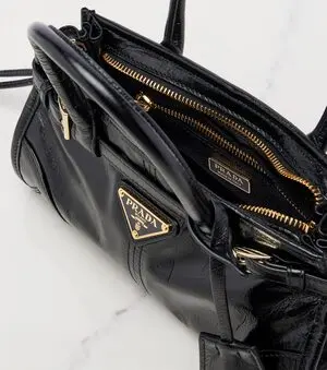 Prada Bonnie Mini Leather Top-handle Bag