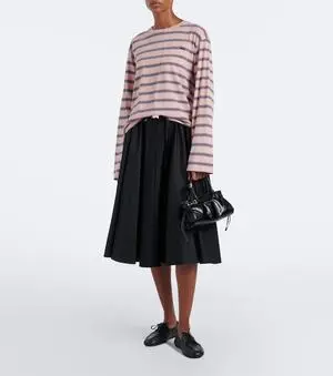 Prada Bonnie Mini Leather Top-handle Bag