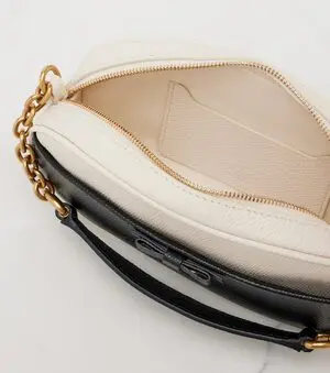 Valentino Garavani Vlogo Mini Leather Top-handle Bag