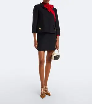 Valentino Garavani Vlogo Mini Leather Top-handle Bag