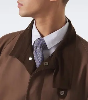 Giorgio Armani Silk-blend Jacquard Tie