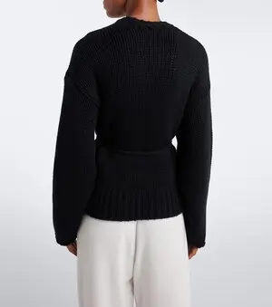 Extreme Cashmere N°384 Ginza Cashmere Wrap Cardigan