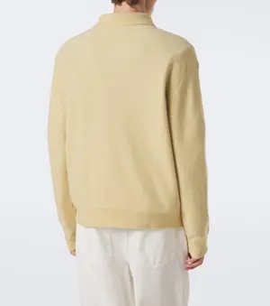 FRAME Wool Polo Sweater