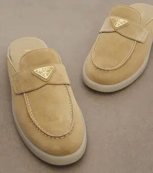 Prada Suede Mules