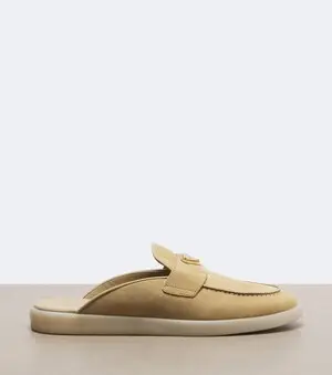 Prada Suede Mules
