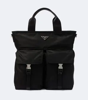 Prada Explore Re-nylon Tote Bag - Black