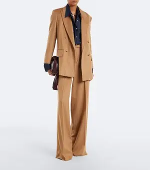 Max Mara Olimpia Camel Hair Blazer