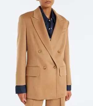 Max Mara Olimpia Camel Hair Blazer