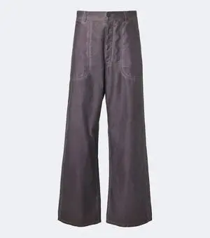 MAISON MARGIELA Cotton Wide-leg Pants